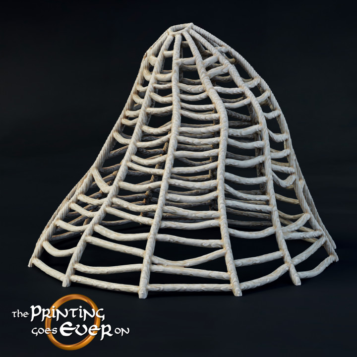 3D Printable Spider Webs - Presupported by The Printing Goes Ever On