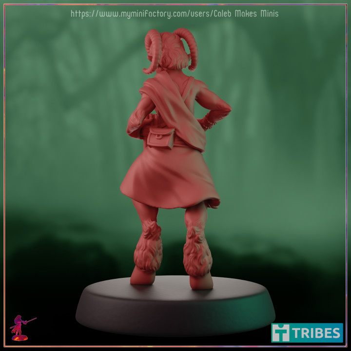 3D Printable Pan Flute Satyr [PRE-SUPPORTED] | Feywild Series (2022) by ...