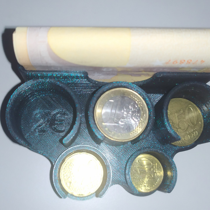3D Printable Money Organizer by Jonathan Bode