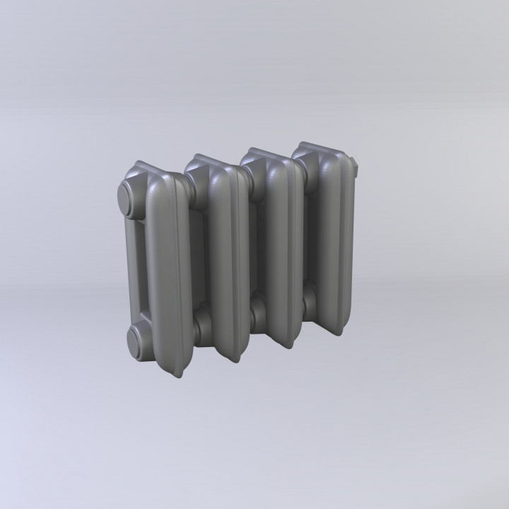 3D Printable Household radiator by Tiny Furniture
