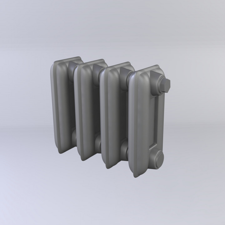 3D Printable Household radiator by Tiny Furniture