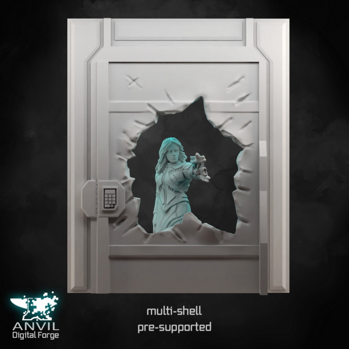 3D Printable Republic Commandos Booster Pack by Anvil Digital Forge