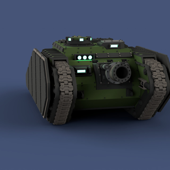 3D Printable MK VI-B Heavy Landship Tank by Tread Heads
