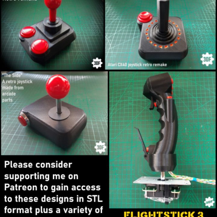 3D Printable Mini Firestick & The Firetops by Adam Freeman