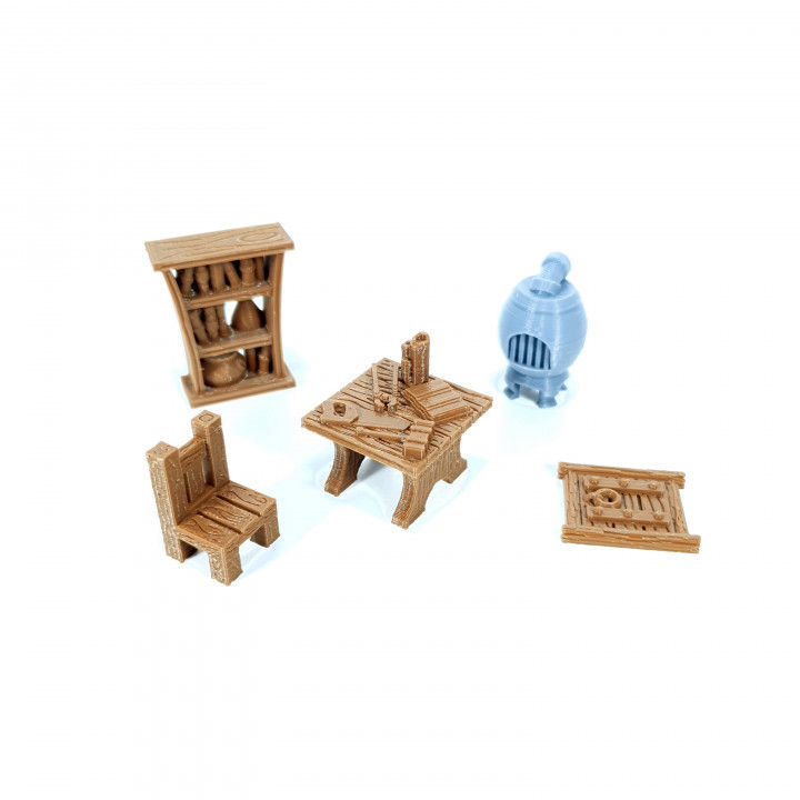 3D Printable TREEHOUSE - TABLETOP TERRAIN DND RPG SCATTER by Jason Beckers