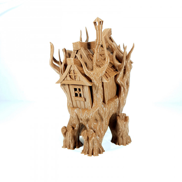 3D Printable TREEHOUSE - TABLETOP TERRAIN DND RPG SCATTER by Jason Beckers