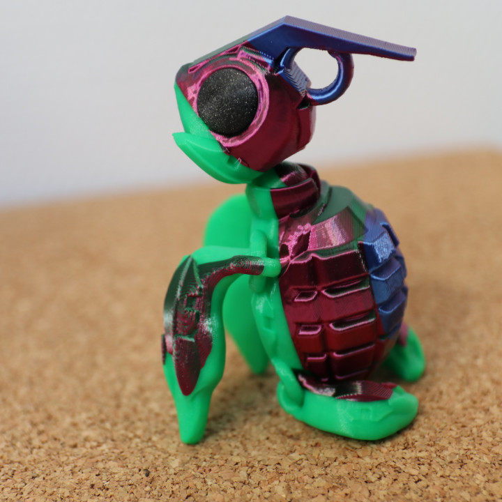 3D Print of GRENURTLE (Grenade Turtle) by captainshome