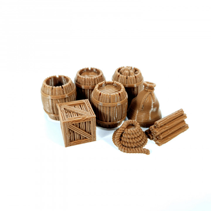 3D Printable SCATTER PACK - TABLETOP TERRAIN DND RPG SCATTER by Jason ...