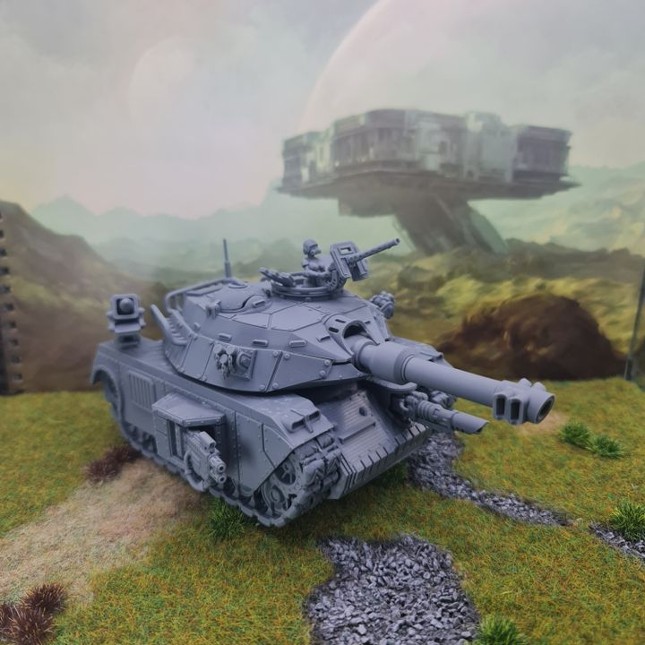 3D Print of Jaguar Main Battle Tank by Ruins of Ashelnia