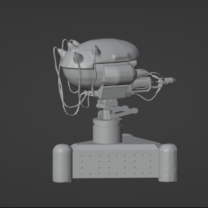 3D Printable Sentry Turret by Goodcat3d