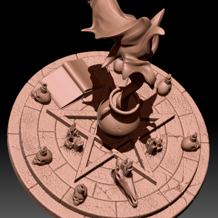 3D Printable Pentacle by PostMortemNihiliEst