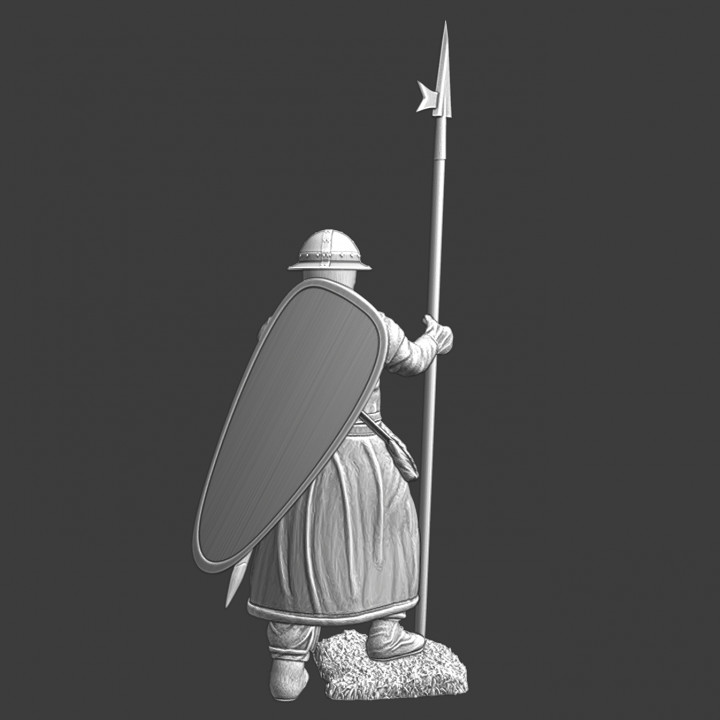 3D Printable Medieval guard at the field camp by Northern Crusades ...