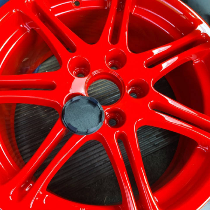 3D Printable Honda Civic Type R wheel cap 68.8 mm by Andrzej Brudniak