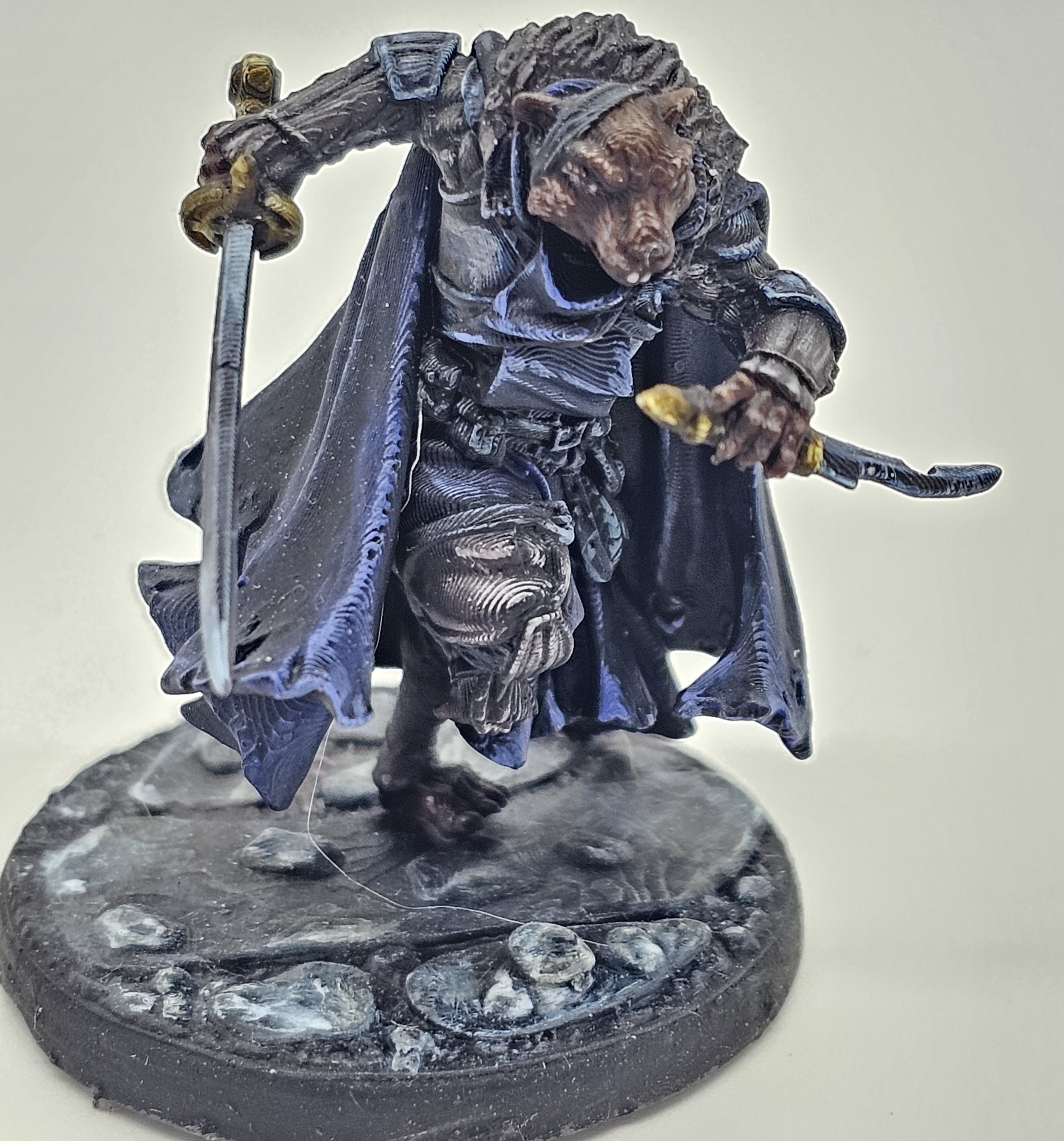 3D Printable Wererats (Set of 4) by The Lost Adventures Co.