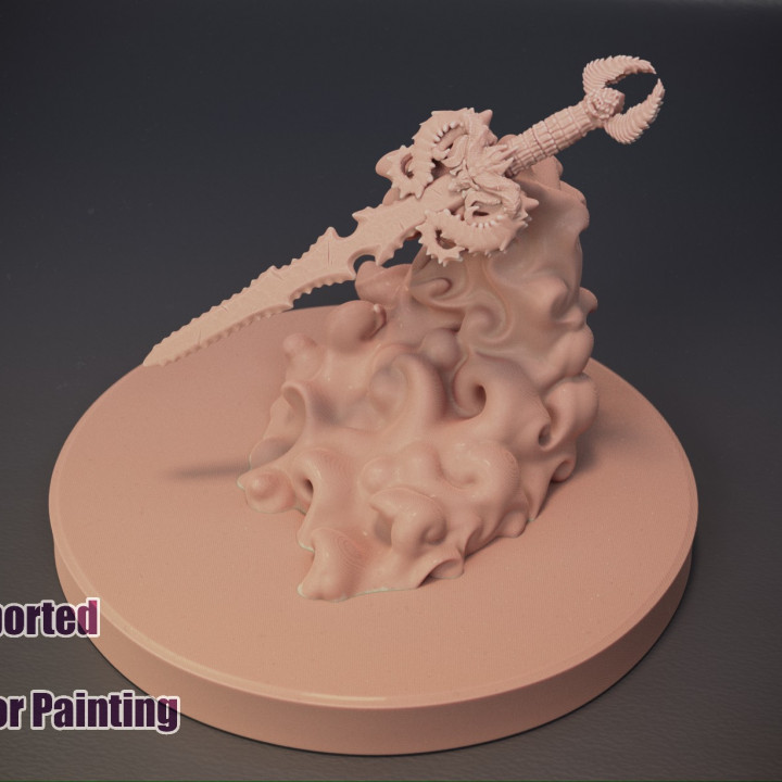 3D Printable Flying Animated Sword by Jigglystix