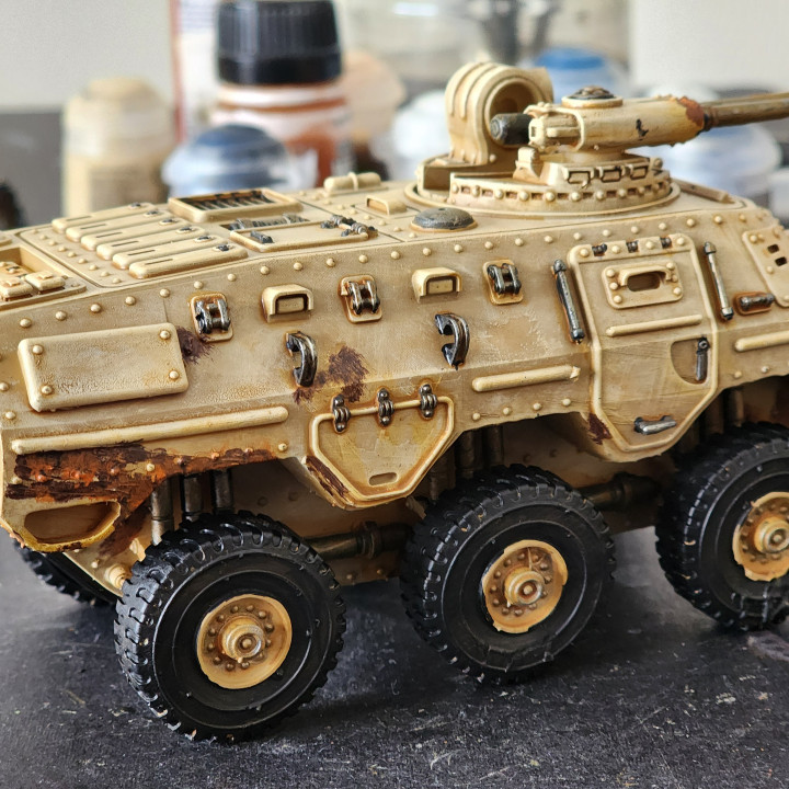 3D Print of Minotaur Wheeled IFV by roedolfsmit