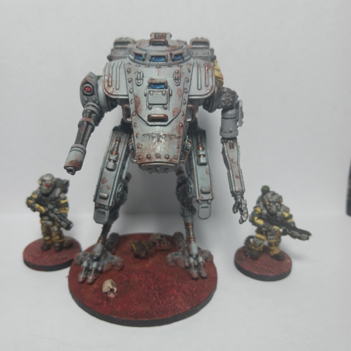 3D Print of Staghound Scout Walker by Morticai99