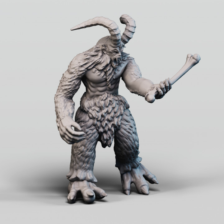 3D Printable Yeti - 2 poses by 2moronic miniatures