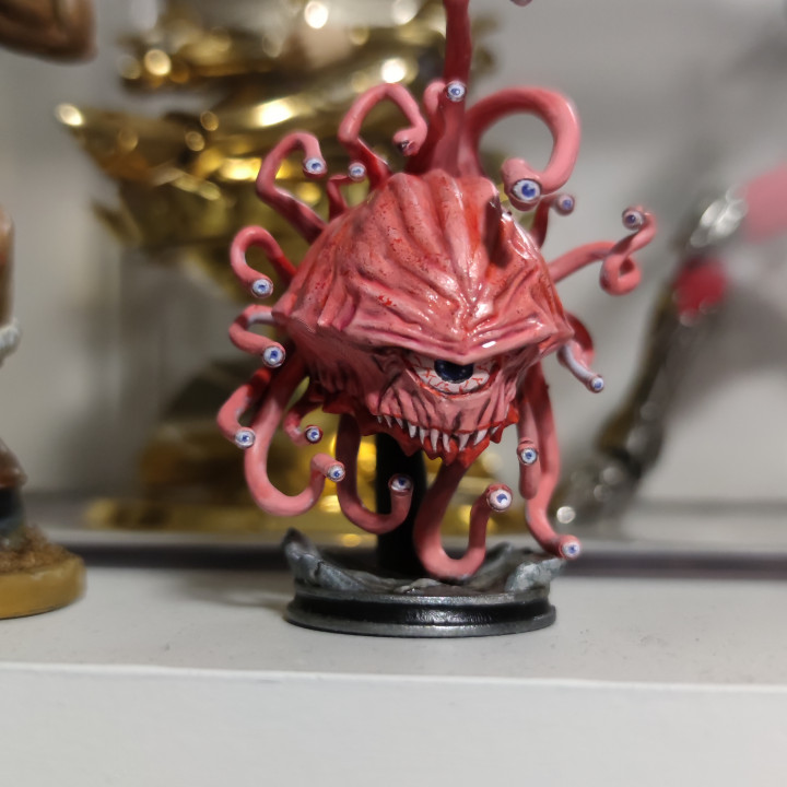 3D Print of Xazax the Eyemonger – Beholder Miniature by skilou