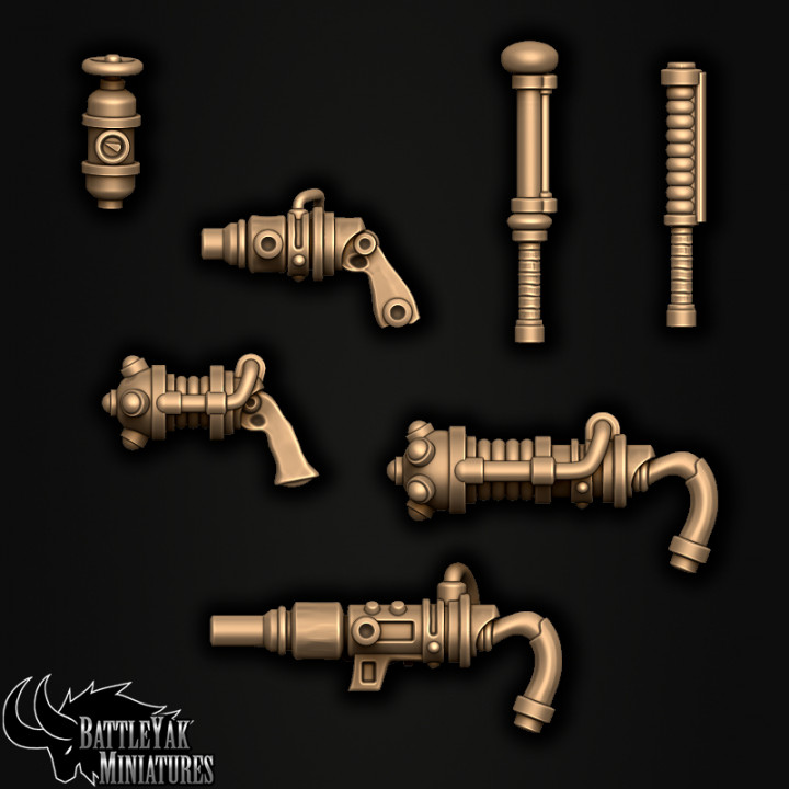 3D Printable Ethernaut Dive-Drudge Pack by Battle Yak Miniatures