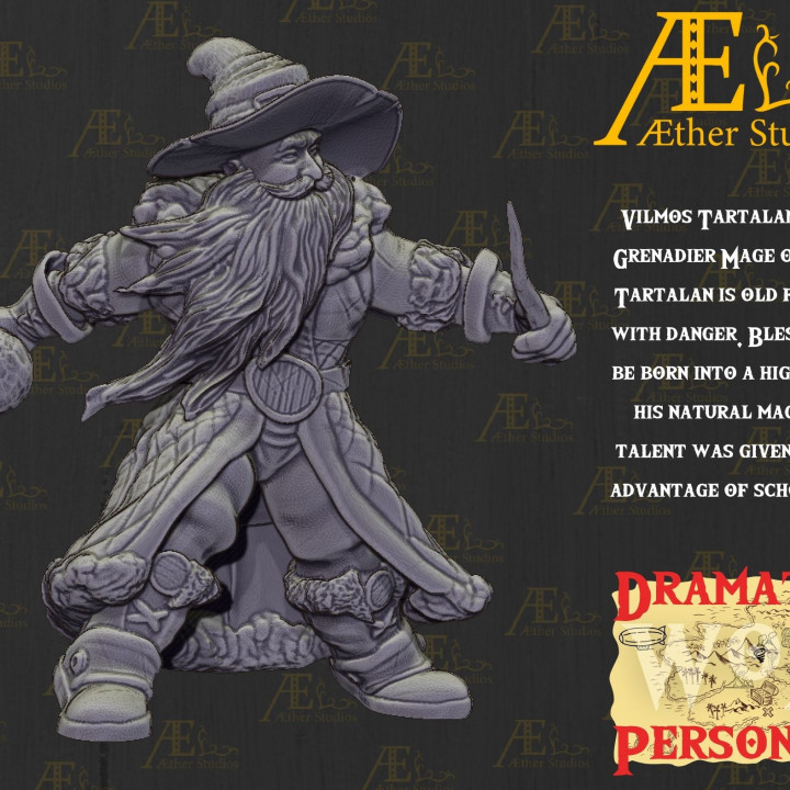 3D Printable AECAST13 - Vilmos Tartalan by Aether Studios