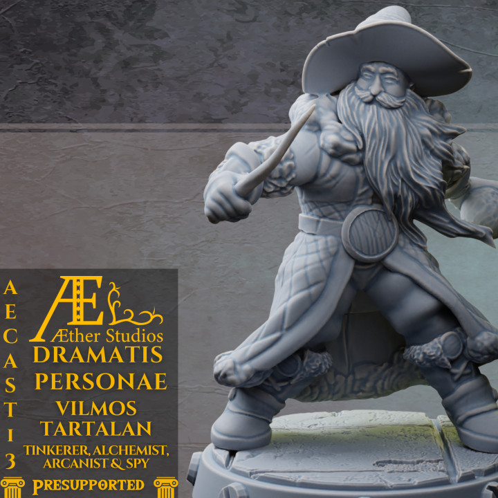 3D Printable AECAST13 - Vilmos Tartalan by Aether Studios