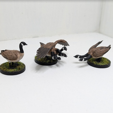 3D Printable Goose Hydra Bundle - Tabletop Miniature (Pre-Supported) by ...