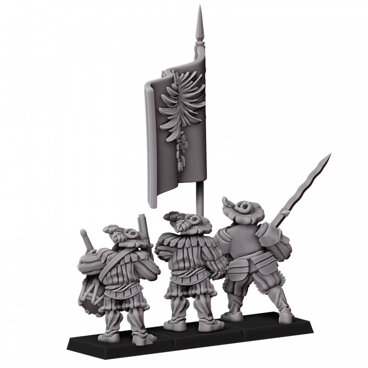 3D Printable German command group by Empire Miniatures