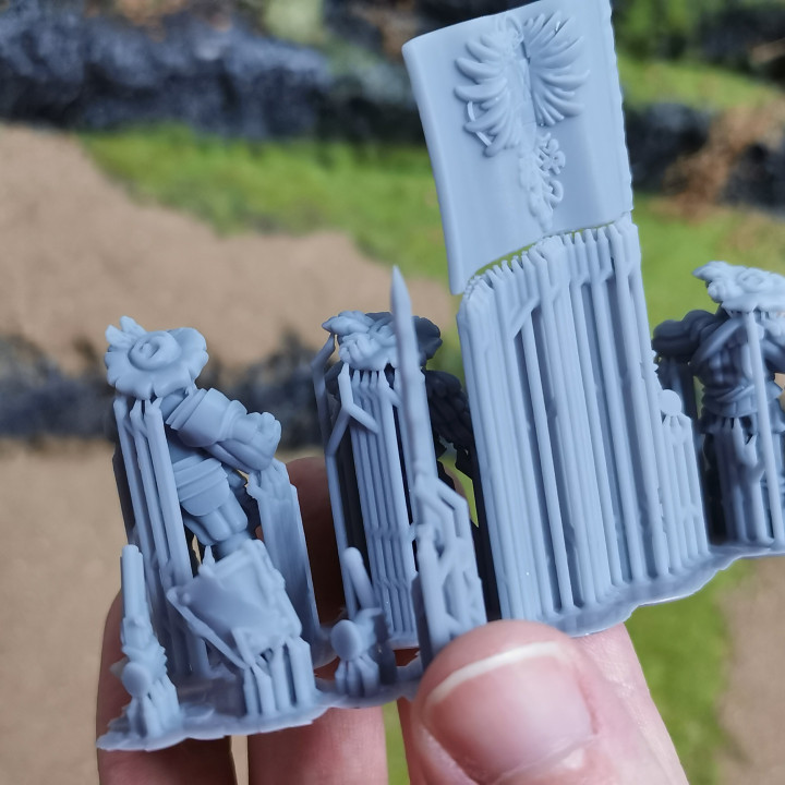 3D Printable German command group by Empire Miniatures