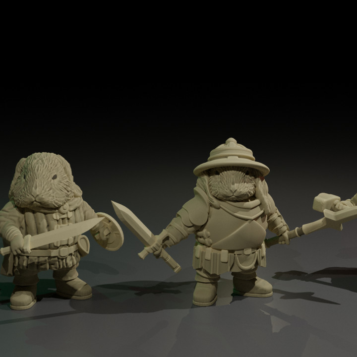 3D Printable RabbitGuard by The Cavy Forge