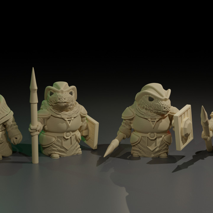 3D Printable LizardGuard by The Cavy Forge