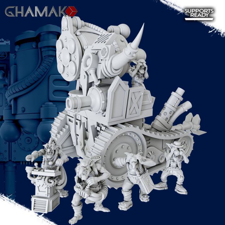 3D Printable Kannon Squad and krew by Ghamak