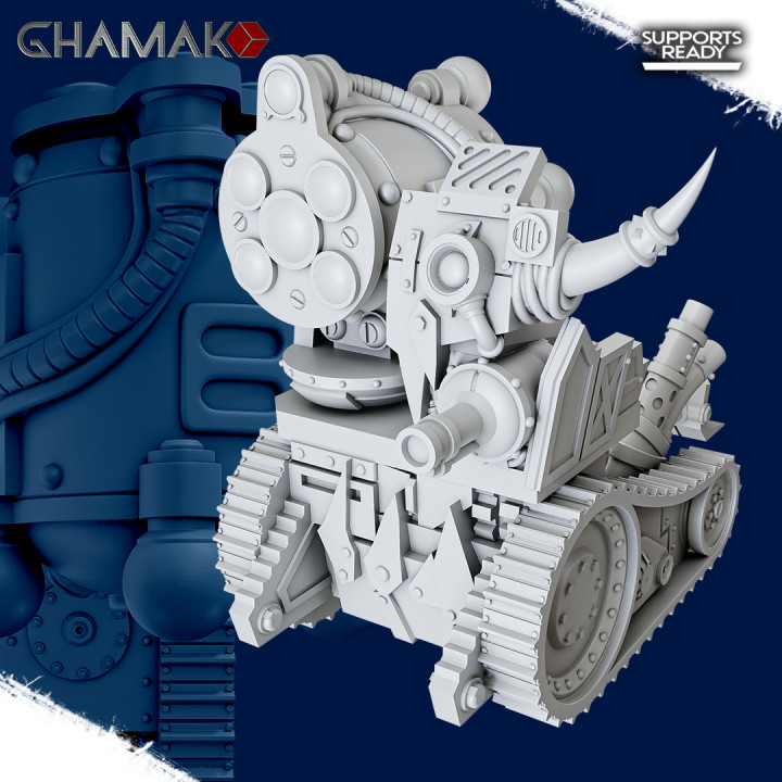 3D Printable Kannon Squad and krew by Ghamak