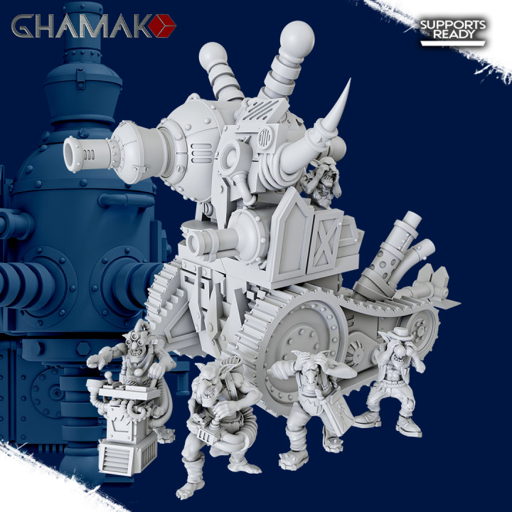 3D Printable Kannon Squad and krew by Ghamak