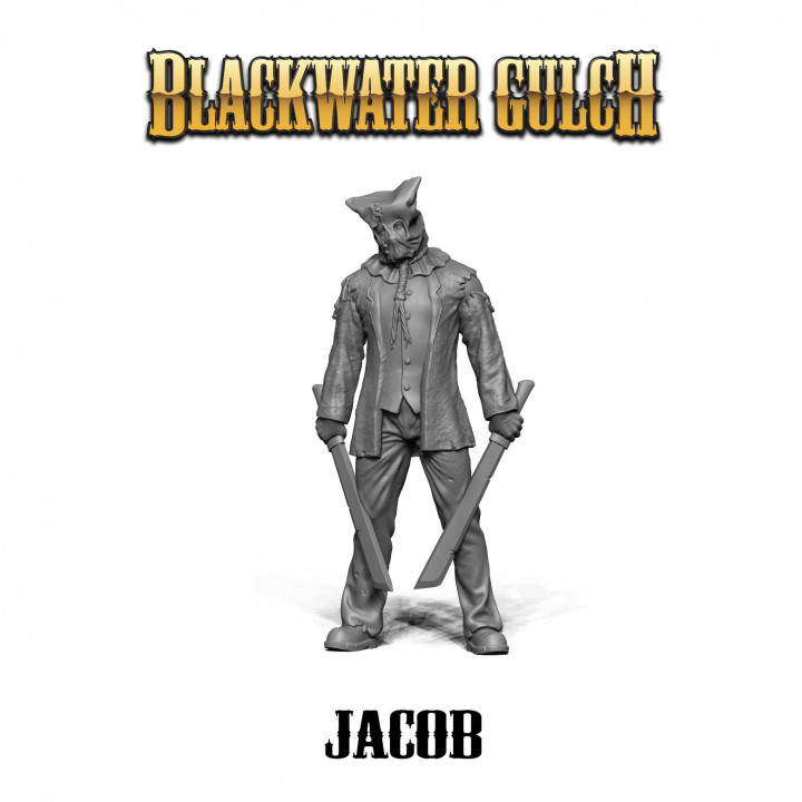 3D Printable Jacob - Unkillable Killer by Gangfight Games