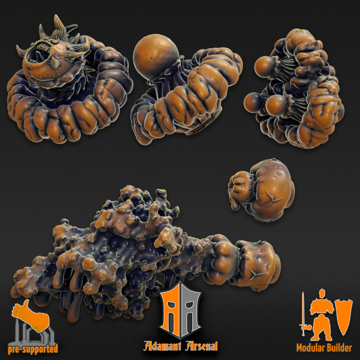 3D Printable Vile Artillery Builder by Adamant Arsenal