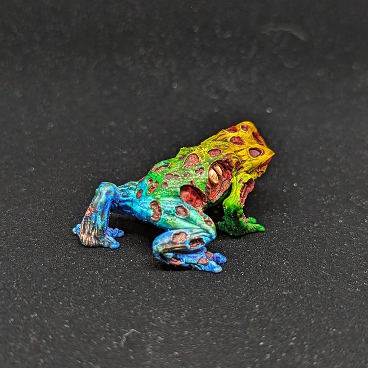 3D Print of Zombie Frog (pre supported) by danelaitinen