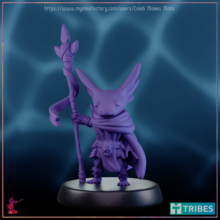 3D Printable Axolotl Series [PRE-SUPPORTED] | Complete Collection ...