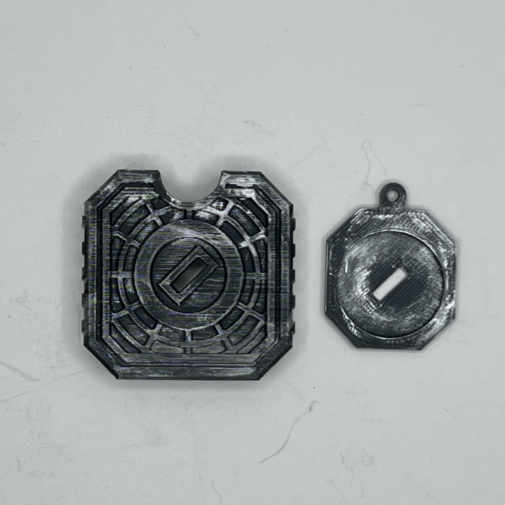 3D Printable Coin Magic Prop - Key through Coin V2: US quarter by Izu ...