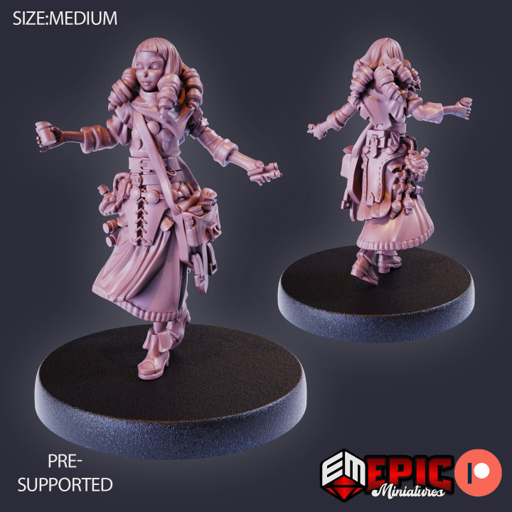 3D Printable Female Alchemist Supplies / Alchemy Master / Mystical ...