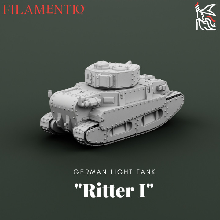 Download German light tank von Filamentio