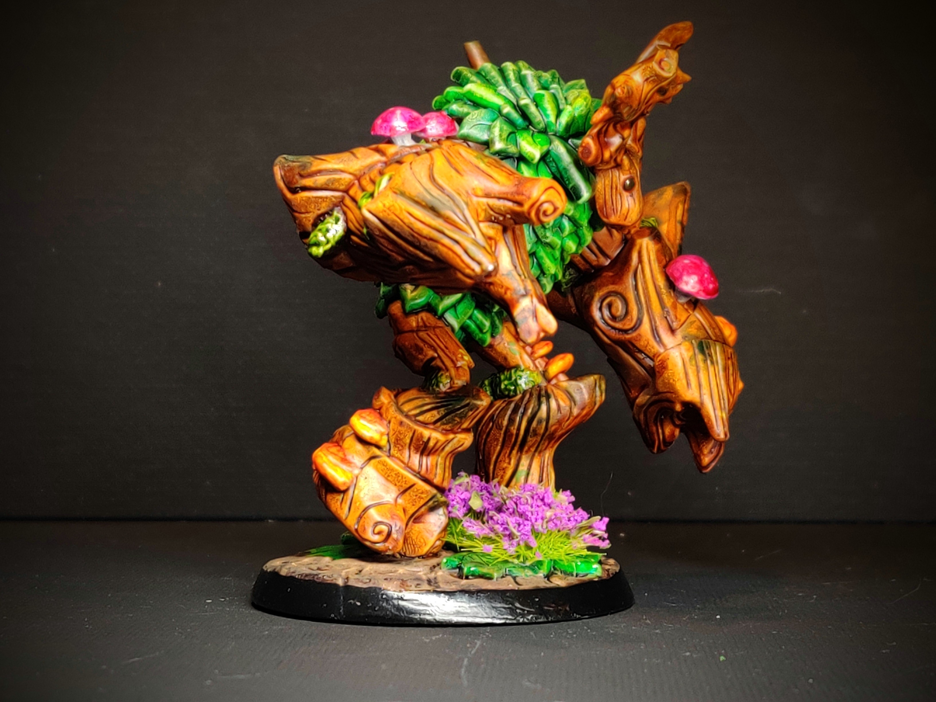 3D Printable Oaken Forest Golem (pre-supported included) 50mm Base by ...