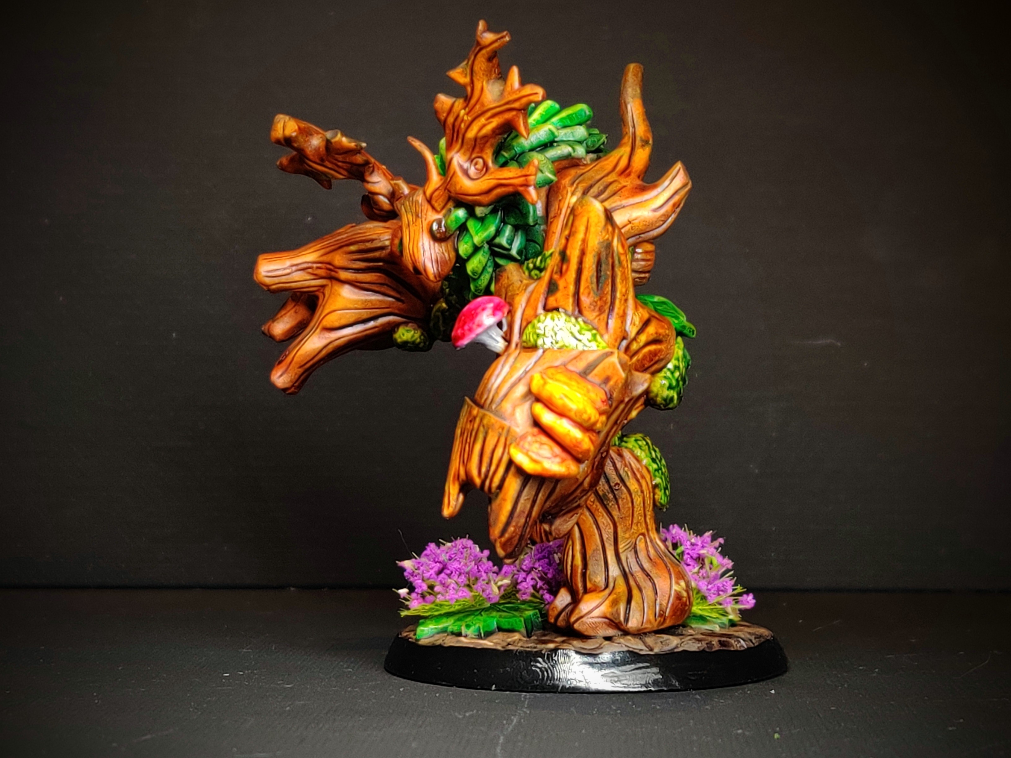 3D Printable Oaken Forest Golem (pre-supported included) 50mm Base by ...