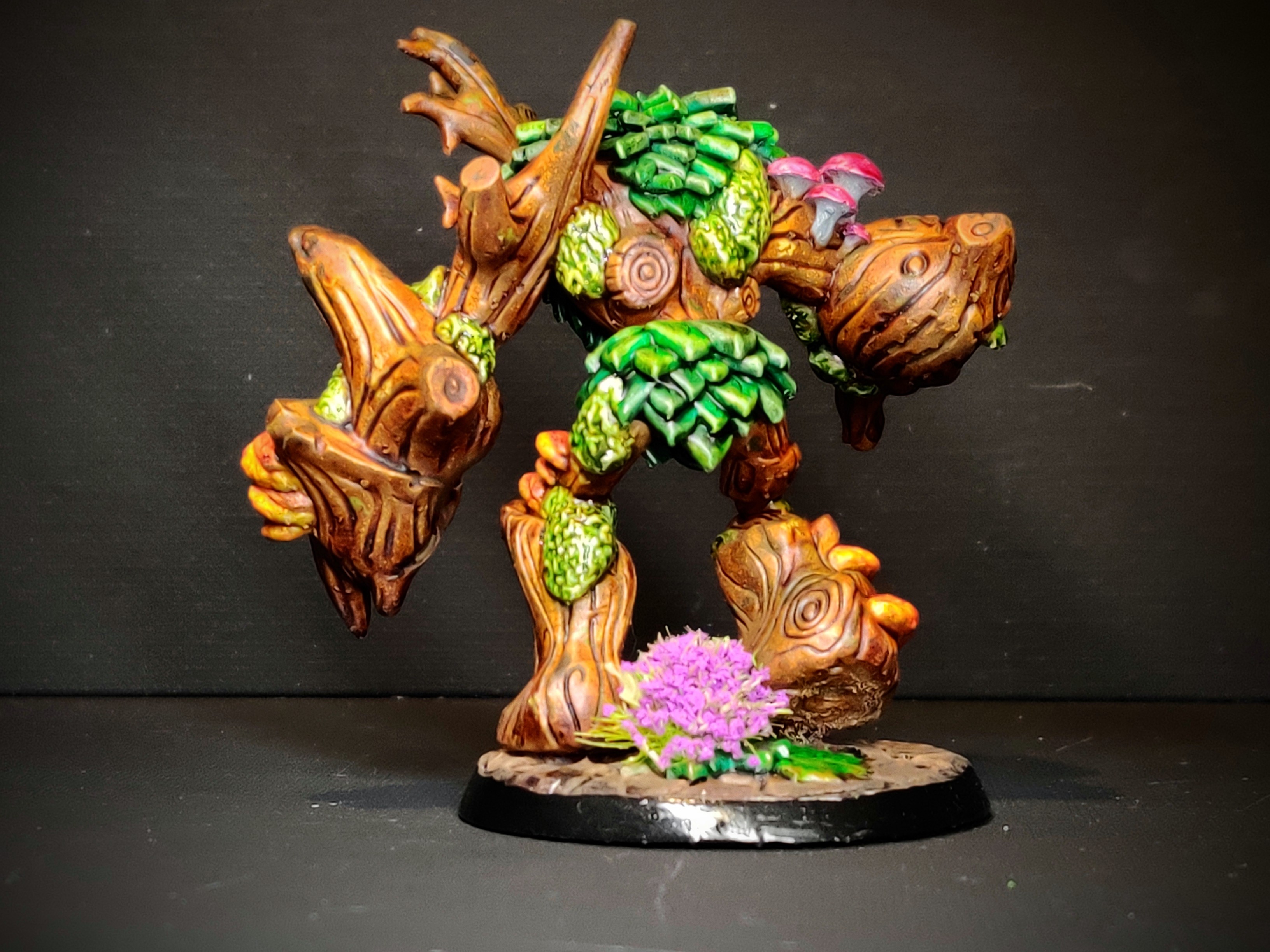 3D Printable Oaken Forest Golem (pre-supported included) 50mm Base by ...