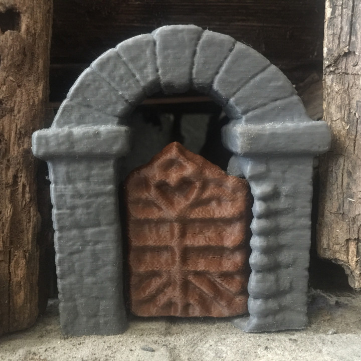 3D Printable Rune Gate by Star Labs 3D, LLC