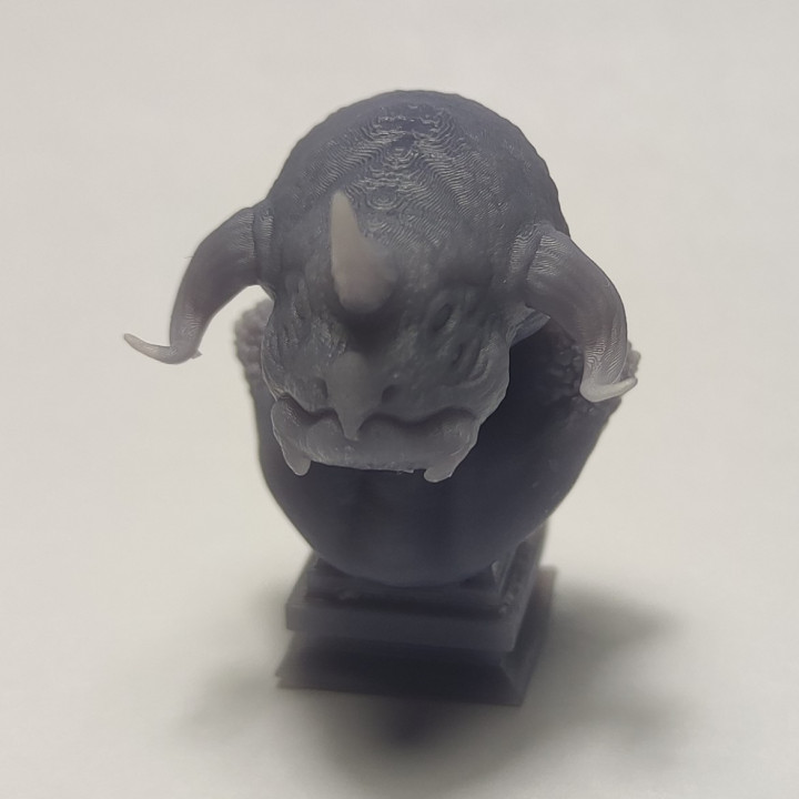 3D Printable Dhomo (Bust) - FREE by DarumArt_Studio