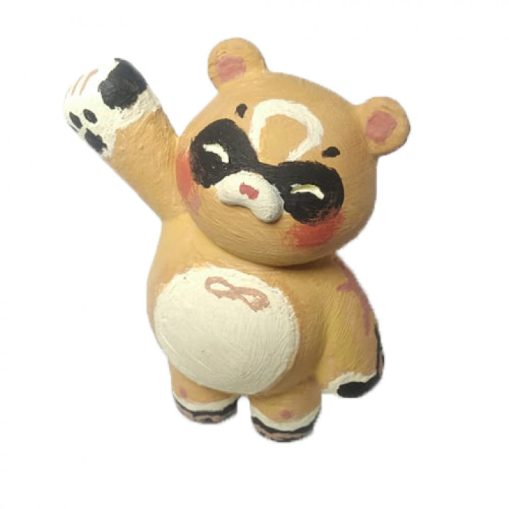 3D Printable Gouba says Hello! by Anthony