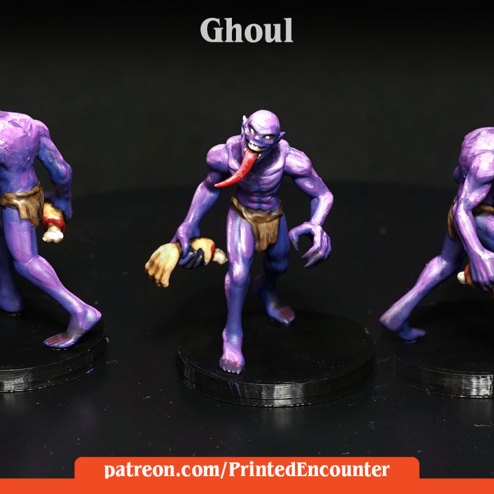 3D Printable Modular Ghoul Kit Set by Printed Encounter
