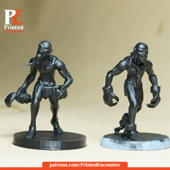 3D Printable Modular Ghoul Kit Set by Printed Encounter
