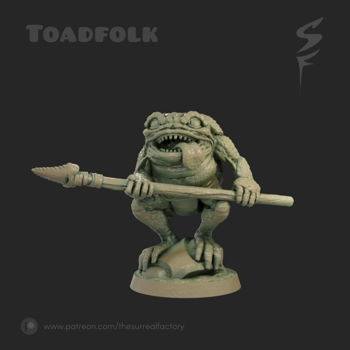 3D Printable Toadfolk - Set by TheSurrealFactory